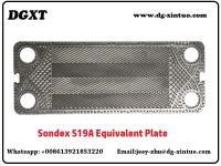 China High Efficient Equivalent Parts S19A Stainless Steel/titanium Plate of Sondex Plate Heat Exchanger for sale