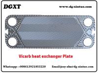 China 100% Perfect Replacement Heat Exchanger Plate For Vicarb V28 Gasket Frame Heat Exchanger for sale