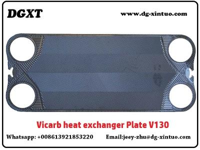 China Plate Heat Exchanger Vicarb V130-0.6-304/316 Plate for Heat Exchanger for sale