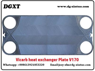 China Supply 100% Equel Vicarb Channel/Flow Plate for V170 Plate Heat Exchanger for sale