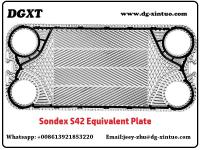 China S27A S30 S35 S37 S37b S38 S39 S41 S41A S42 S43b Stainless Steel heat exchanger Plate For Power Industry for sale