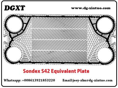 China S27A S30 S35 S37 S37b S38 S39 S41 S41A S42 S43b Stainless Steel heat exchanger Plate For Power Industry for sale