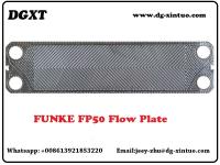 China Funke Flow/End Blind Plate FP50-316-0.5 Plate For Water oil Plate Heat Exchanger for sale