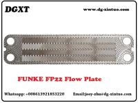 China 100% Replacement Funke Replacement Plate for FP22 Heat Exchanger for sale