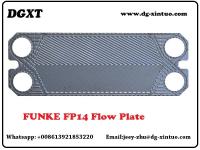 China High Grade Quality FUNKE FP14 Flow Plate/Blind Plate for FP14 Heat Exchanger for sale