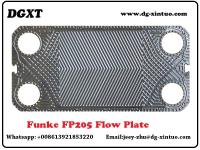 China Supply Funke Replacement Plate For FP205 Water To Water Plate Heat Exchanger for sale