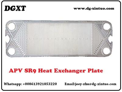 China 100% Equel Apv Replacement Heat exchanger Plate for APV SR9 Heat Exchanger for sale