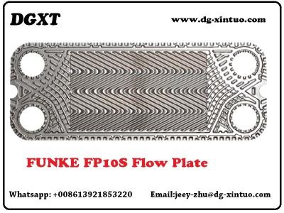 China 2022 Factory SSI316/0.5/titanium C276 Heat Exchanger Channel Plates for Funke Plate Heat Exchanger for sale