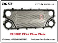 China 100% Equel Funke FP10 Corrosion Resistance 316/0.6 Plate For Plate Heat Exchanger for sale