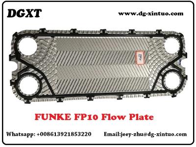 China 100% Equel Funke FP10 Corrosion Resistance 316/0.6 Plate For Plate Heat Exchanger for sale