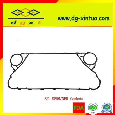 China factory hotsale S21 Equivalent EPDM/NBR/Viton-A/Viton-G/FKM For Plate Heat Exchanger for sale