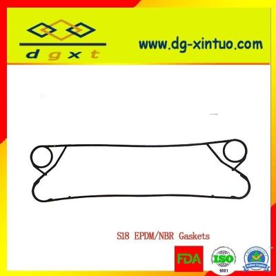 China Customized Sondex Heat Exchanger S18 Epdm Gaskets For Plate Heat Exchanger for sale