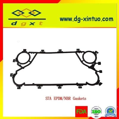 China S7A NBR Heat Exchanger Plate Gasket For SONDEX Plate Heat exchanger for sale