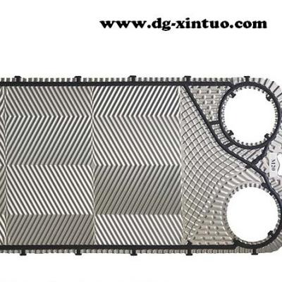 China Replacement Heat Exchanger Plates, SS304, 316L, Titanium Material for sale