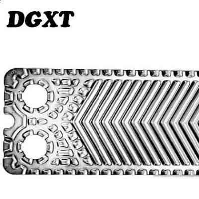 China DGXT stainless steel AISI304/316/Ti Plate Replacement With Epdm/NBR/FKM/Viton Gasket For  Plate Heat Exchanger for sale