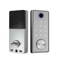 China YAGU Mini Short Smart Lock Keyless Entry Password IC Card Key Anti-theft Lock Office Automatic Digital Code Deadbolt Door Lock for sale