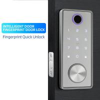 China YAGU Mini Short Smart Lock Keyless Entry Password IC Card Key Anti-theft Lock Office Automatic Digital Code Deadbolt Door Lock for sale