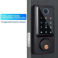 China YAGU Mini Short Smart Lock Keyless Entry Password IC Card Key Anti-theft Lock Office Automatic Digital Code Deadbolt Door Lock for sale