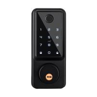 China YAGU Mini Short Smart Lock Keyless Entry Password IC Card Key Anti-theft Lock Office Automatic Digital Code Deadbolt Door Lock for sale