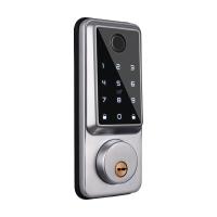 China YAGU Mini Short Smart Lock Keyless Entry Password IC Card Key Anti-theft Lock Office Automatic Digital Code Deadbolt Door Lock for sale