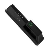 China Remote Unlocking Smart Door Lock Tuya Wifi Smart Fingerprint 3D Sinovo Inteligente Digital Safe Door With Camera Lock for Home for sale