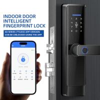 China YAGU Fingerprint Password Security Door Lock Wholesale Factory Selling TTlock&TUYA Version Optional for sale