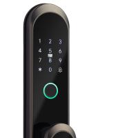 China 304 Stainless Steel Fully Automatic Intelligent Lock TUYA Wifi Application Biometric Digital Keyboard Fingerprint Door Lock for sale
