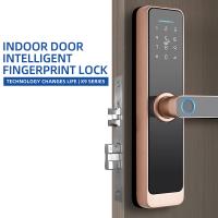 China YAGU Multi Point Digital Fingerprint TTLOCK Tuya App Smart Door Lock With Camera  Smart Locks Front Door for sale
