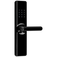 China YAGU Smart Office Secure RFID Key Card Lock Digital Door Lock with Keyless Key Cylinder for Wood Doors for Hotel TTlock for sale
