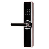 China YAGU Smart Office Secure RFID Key Card Lock Digital Door Lock with Keyless Key Cylinder for Wood Doors for Hotel TTlock for sale