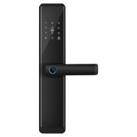 China Smart Office Secure RFID Key Card Lock Digital Door Lock with Keyless Key Cylinder for Wood Doors for Hotel TTlock for sale