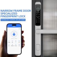 China Wholesale Price High-quality European 85 Mortise Narrow Border TTLock Wifi Aluminum Alloy Door Smart Door Lock for sale