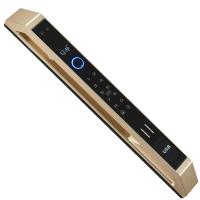 China YAGU Face Recognition Fingerprint Lock 35MM Narrow Bezel Cell Phone Tuya Aluminum Door Code Lock Automatic Smart Door Locks for sale