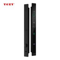 China YAGU Fingerprint Lock 35MM Narrow Bezel Cell Phone Tuya Aluminum Door Code Lock Automatic Smart Door Locks for sale