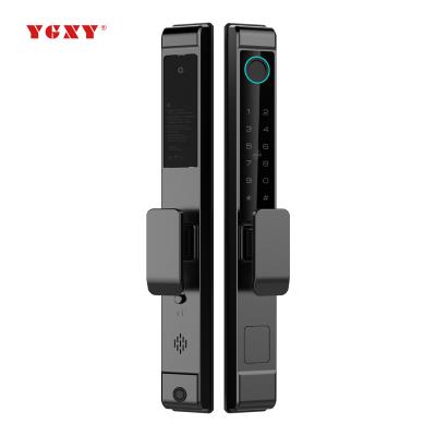 China Wholesale Price High-quality European 85 Mortise Narrow Border Tuya Wifi Aluminum Alloy Door Smart Door Lock for sale