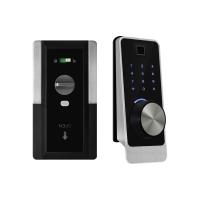 China Smart Password Fingerprint Card TTLOCK APP Digital Lock Electronic Rim Door Locks Waterproof Outdoor Gate Lock for sale