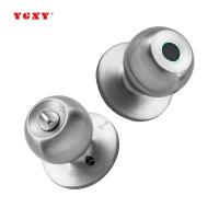 China YAGU Smart Locks Biometric Password and Fingerprint Electronic Replacement Ball Lock Aluminum or Wooden Door Lock for sale