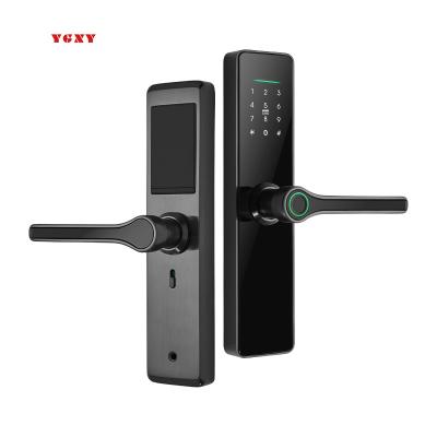 China YAGU Stainless Steels Fingerprint Password Security Door Lock Wholesale Factory Selling TTlock&TUYA Version Optional for sale