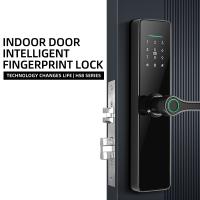 China YAGU Stainless Steels Fingerprint Password Security Door Lock Wholesale Factory Selling TTlock&TUYA Version Optional for sale
