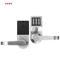 China YAGU Wholesale Price High Quality Mobile Application Durable Granular Digital Button Swipe Card Password Door Lock for sale