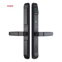 China European 85 Mortise Digital Electronic Ttlock Tuya Outdoor Waterproof Sliding Door Fingerprint Password Smart Lock for sale