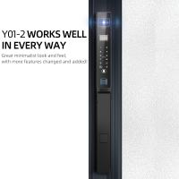 China Face Recognition Fingerprint Hold Hands Lock Narrow Bezel Cell Phone Tuya Aluminum Door Code Lock Automatic Smart Door Lock for sale