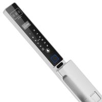 China Face Recognition Fingerprint Hold Hands Lock Narrow Bezel Cell Phone Tuya Aluminum Door Code Lock Automatic Smart Door Lock for sale