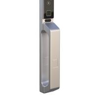 China Y03 Face Recognition Fingerprint Hold Hands Lock Narrow Bezel Cell Phone Tuya Aluminum Door Code Lock Automatic Smart Door Lock for sale