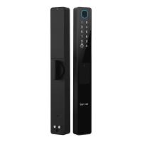China YAGU New Style 5CM Wide Slim Bezel No Handle Straight TTLOCK Automatic Digital Combination Smart Door Lock for sale