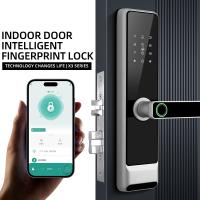 China YAGU NEO TTlock Digital Lock for Home Biometric Fingerprint Intelligent Gate 3d Face Recognition Smart Door Lock With Camera for sale
