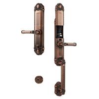 China YAGU Luxury Smart Lock Waterproof IP65 Fingerprint Password Key Villa Door Lock With Tuya App for sale