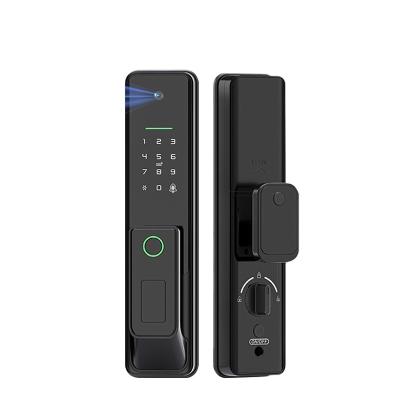 China YAGU OEM Manufacturer TTlock Tuya-app Anti-theft Lock Fingerprint Smart Locks for Front Tuya Smart Door Lock for sale