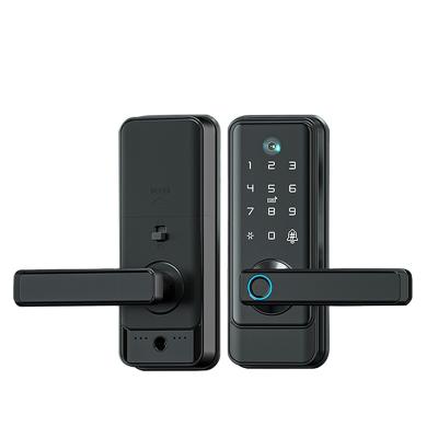 China YAGU Door Lock Smart Fingerprint TTLock APP Cerradura Inteligente Handle Lock for Home Office Apartment for sale