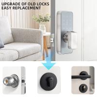 China YAGU TT Lock APP Hotel Home Biometric Fingerprint Password Card TUYA APP Smart Door Lock Intelligent Digital Lock for sale